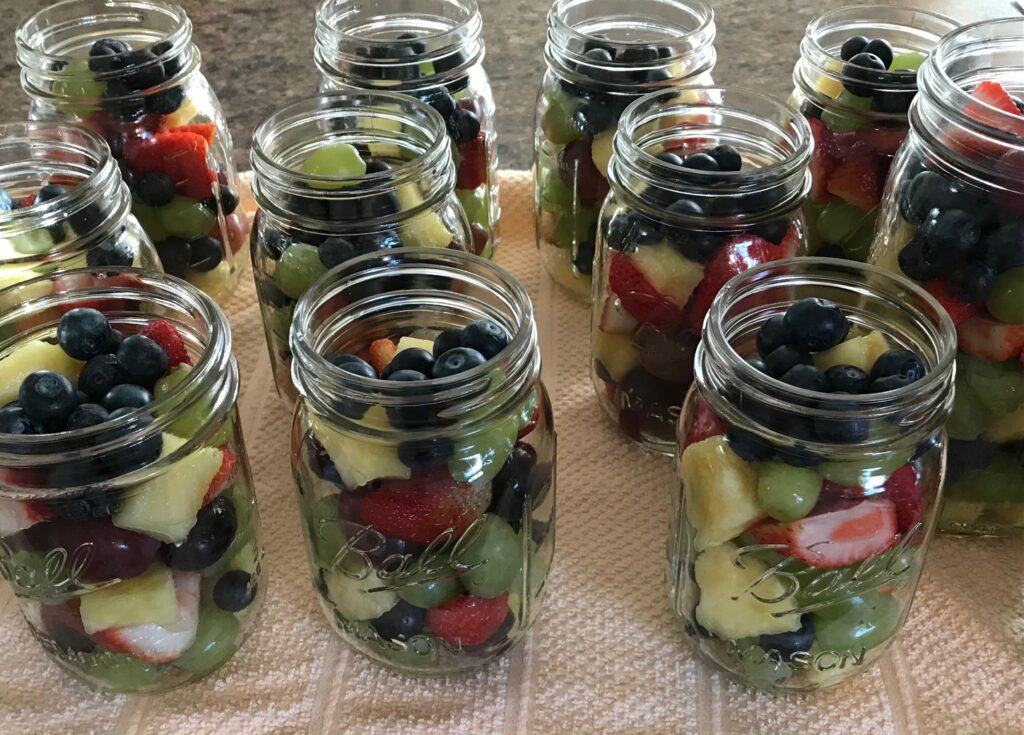Fruit-filled Jars